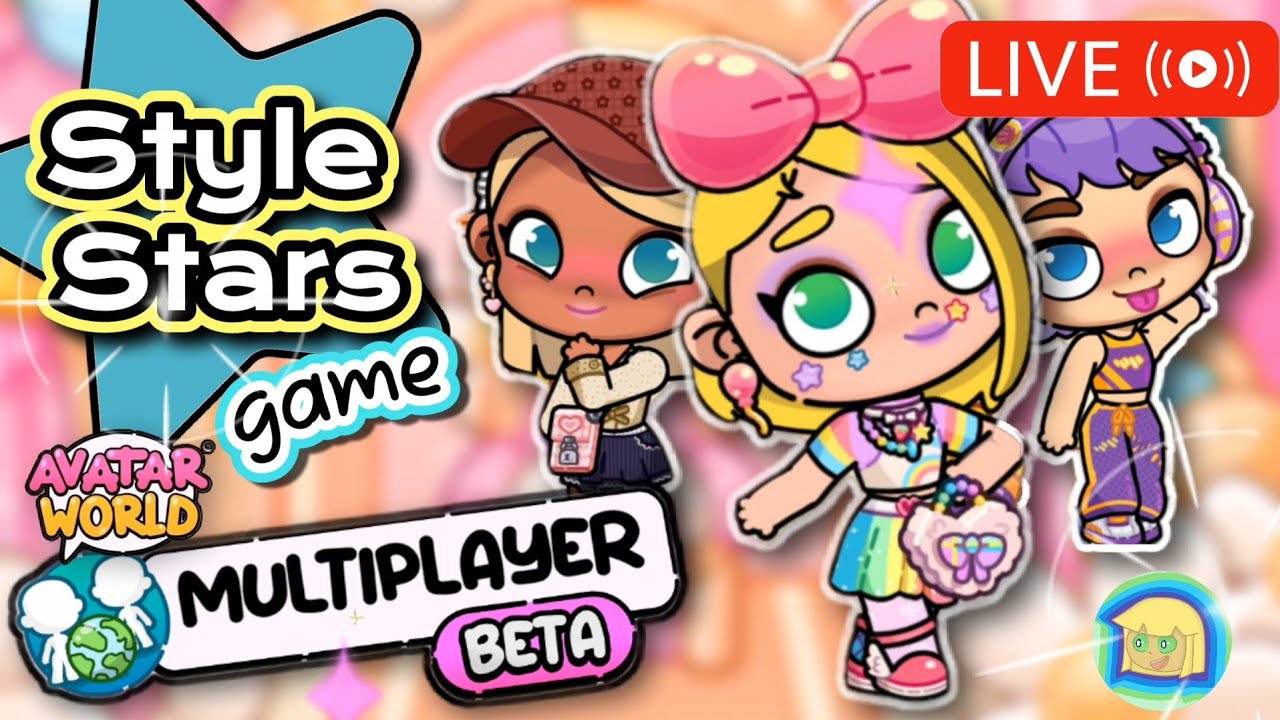 (LIVE) Dress to Impress but in Avatar World! Play Style Stars with ME ...