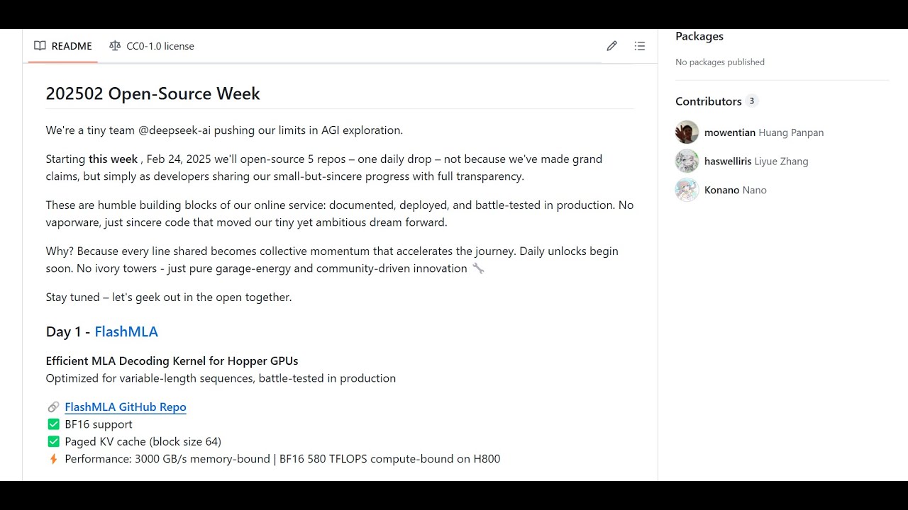 DeepSeek Open Infra | Open Source Week | Podcast - YouTube