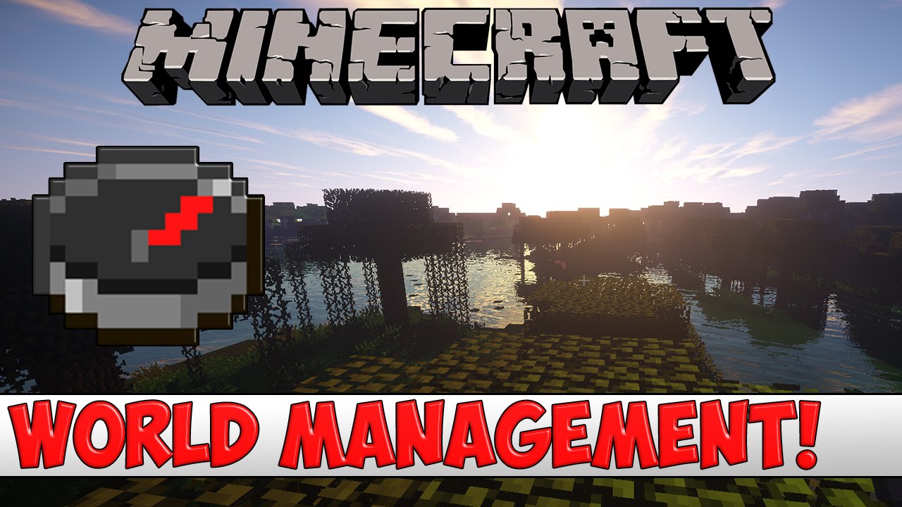 Minecraft Plugin Tutorial - World Management GUI - YouTube