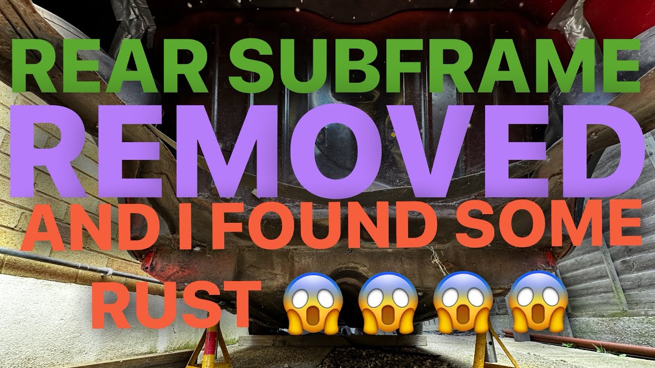 Classic Mini Restoration - Rear Subframe Removal - YouTube