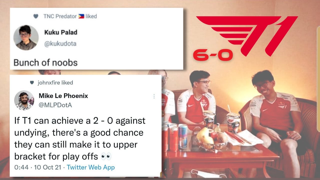 T1 6-0 Win Twitter Reacts to Kuku Massive Tipping to Dig SabeRLighT ...