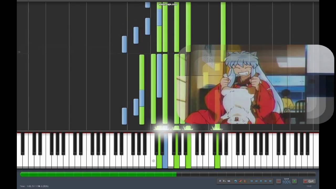 Inuyasha - Dearest Piano Duet - YouTube