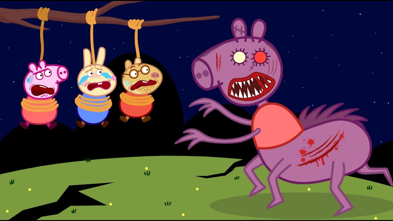 Zombie apocalypse, townspeople ask for help from Peppa Pig from alien ...