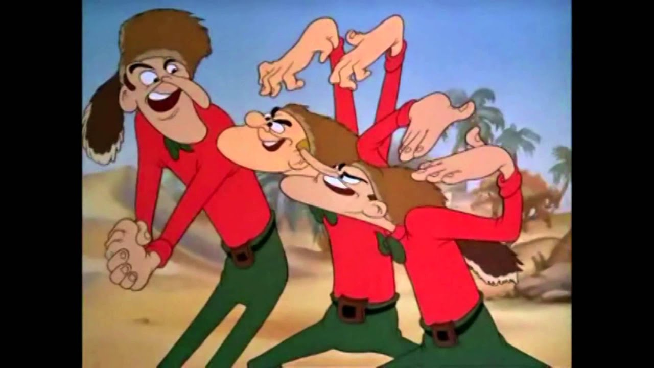 The Ritz Brothers vs Donald Duck - YouTube