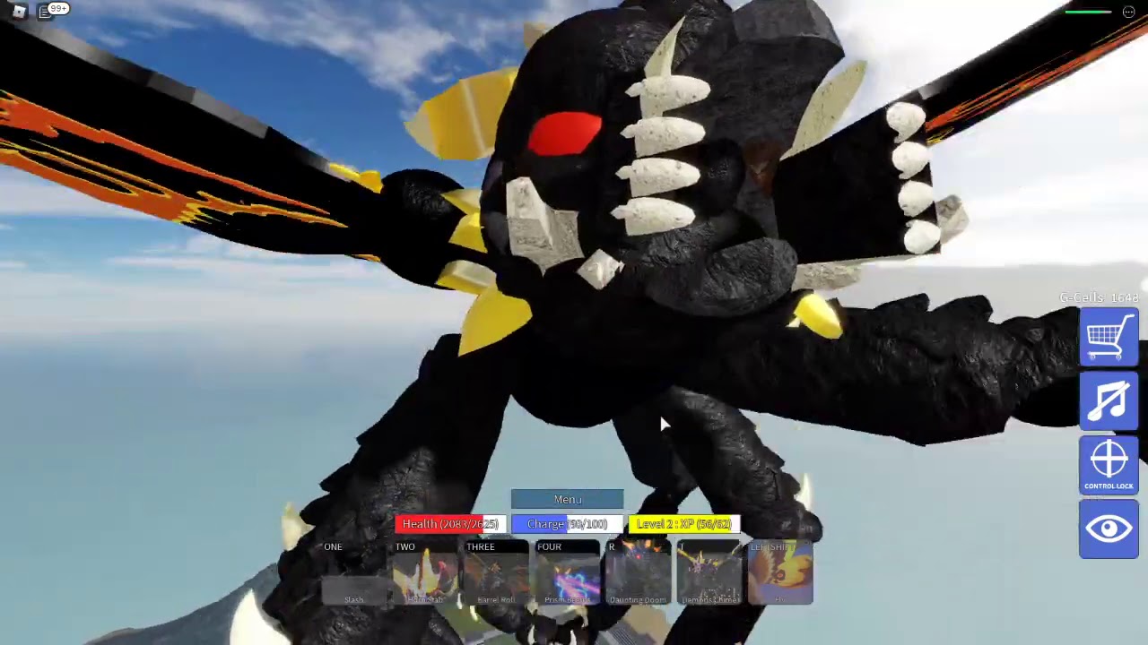 Roblox [SHIN FORM 3] Kaiju Universe godzilla - YouTube