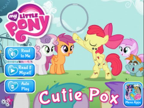 My Little Pony: Cutie Pox Part 1 - iPad app demo for kids - Ellie - YouTube