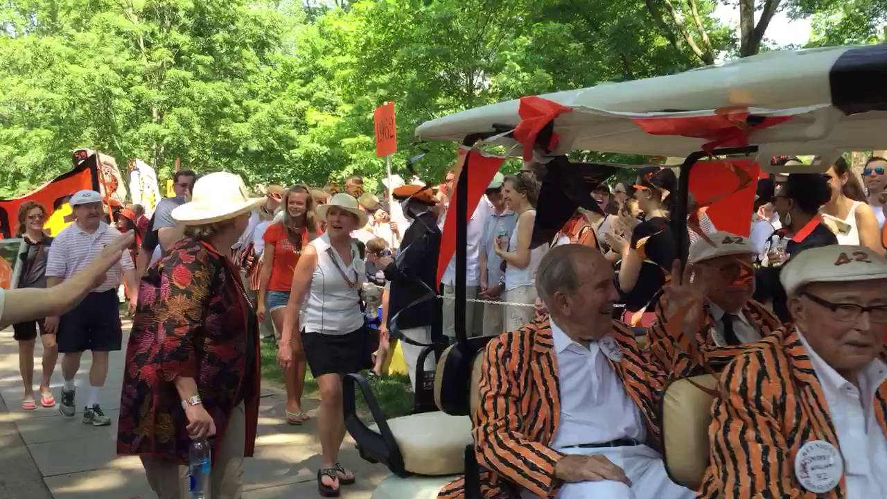 Princeton P-rade The 75th #PrincetonReunions - YouTube