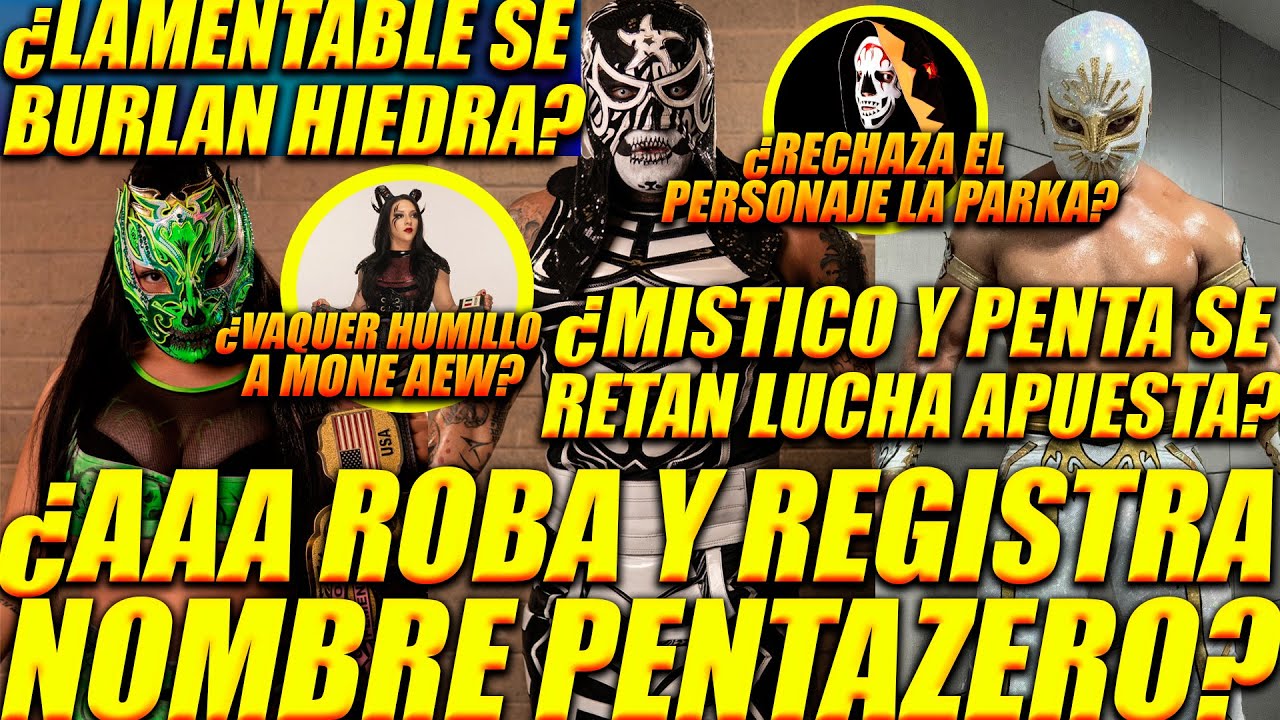 ¿AAA ROBA Y TRAICIONA A PENTA ZERO M REGISTRA NOMBRE?¿MISTICO RETA A ...