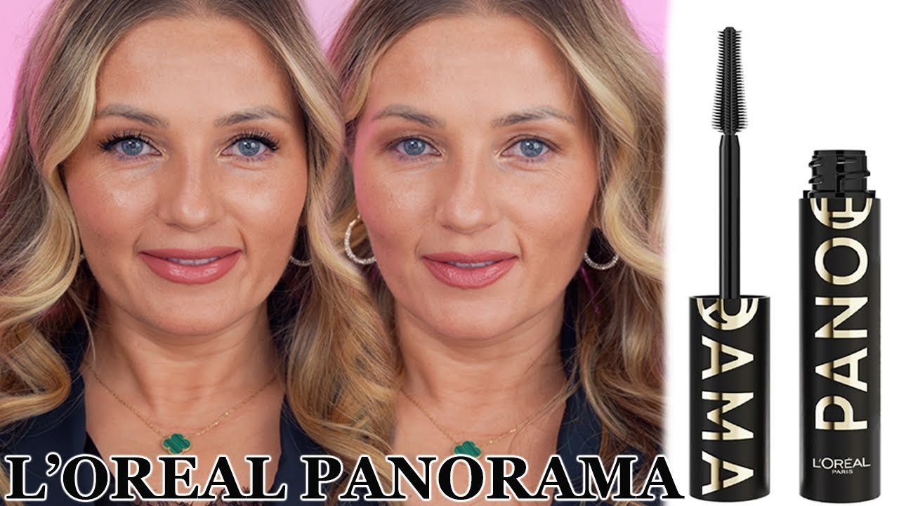 L’OREAL Panorama All Night Black Mascara Review - YouTube