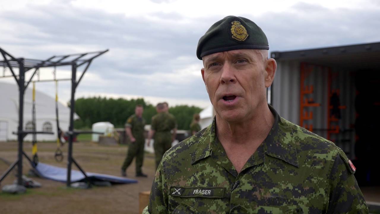 Canadian Forces Gym-in-a-Box - YouTube