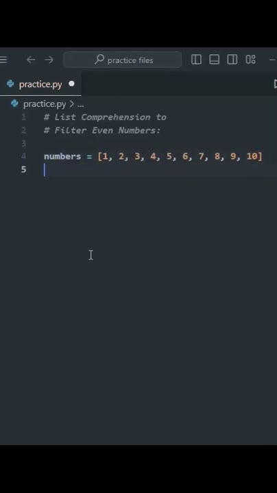 Filter Even Numbers Python Pythonprogrammingcodinglearnpython Pythonforbeginners Youtube