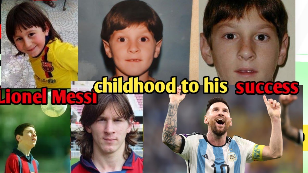 Lionel Messi childhood to his success journey video #messi #messiskills ...