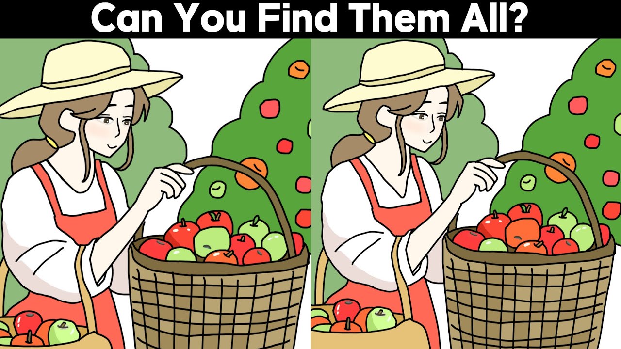 Find the Difference #50 Spot the Difference / brain exercise / quiz ...