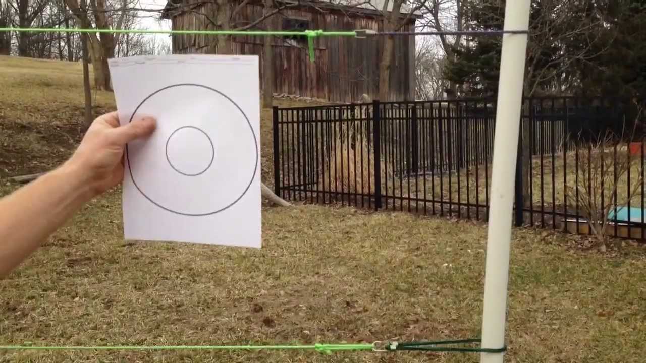 How to make a portable target holder. By How-to Bob - YouTube