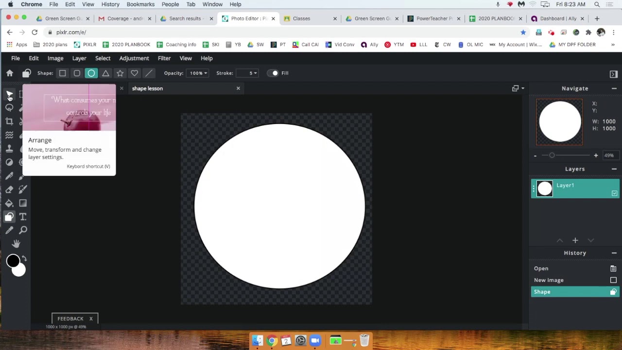 PIXLR LESSON How To Use The Shapes Tool YouTube PIXLR LESSON How To Use The Shapes Tool YouTube