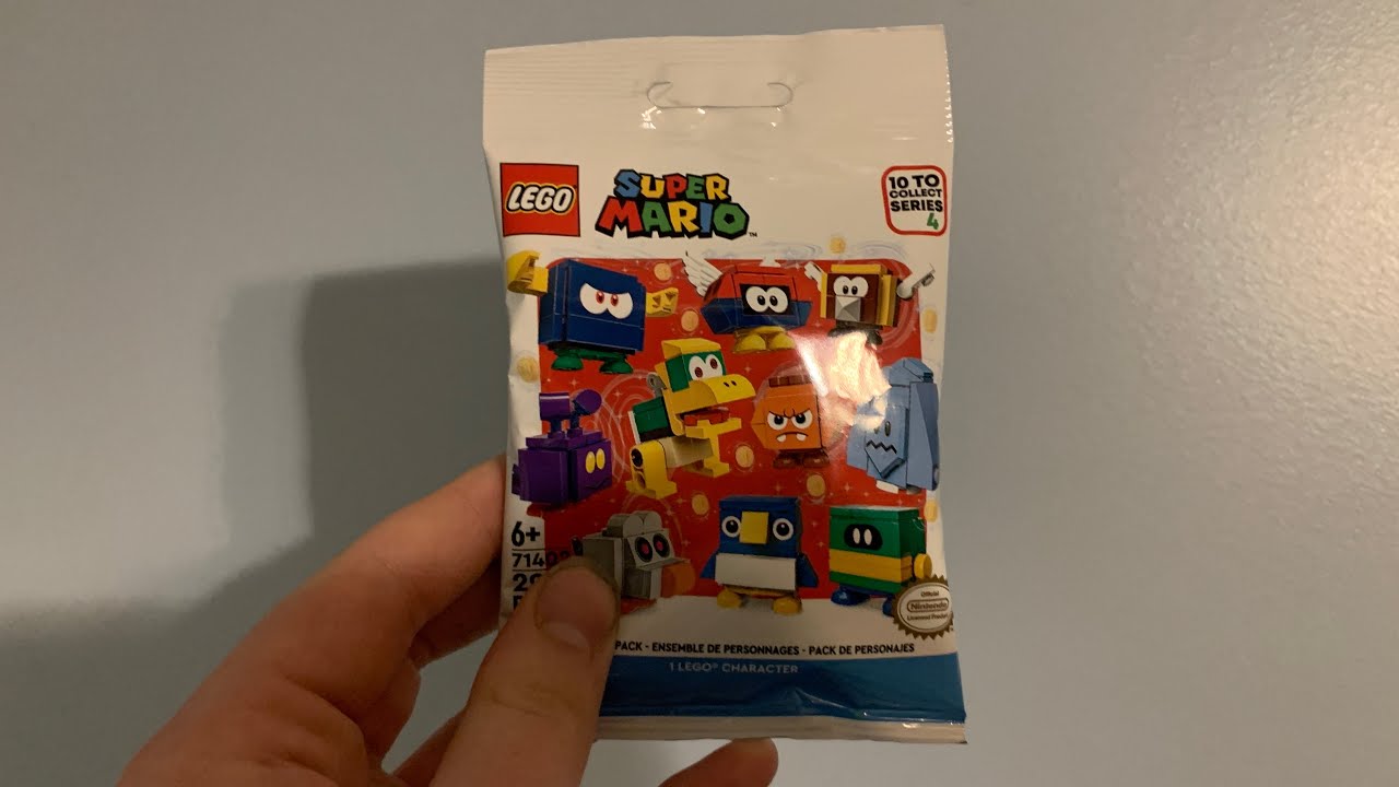 Random LEGO Super Mario Series 4 Blind Bag Opening - YouTube