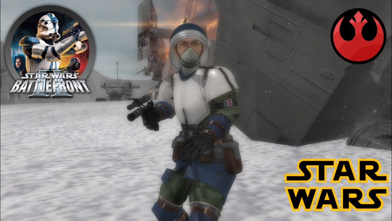 Star Wars Battlefront II (2005) - Wobani: Extraction - Rebel Side - YouTube