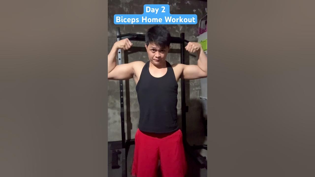 Biceps home workout #fitness #fitnessmotivation #gym #motivation #gymlife - YouTube