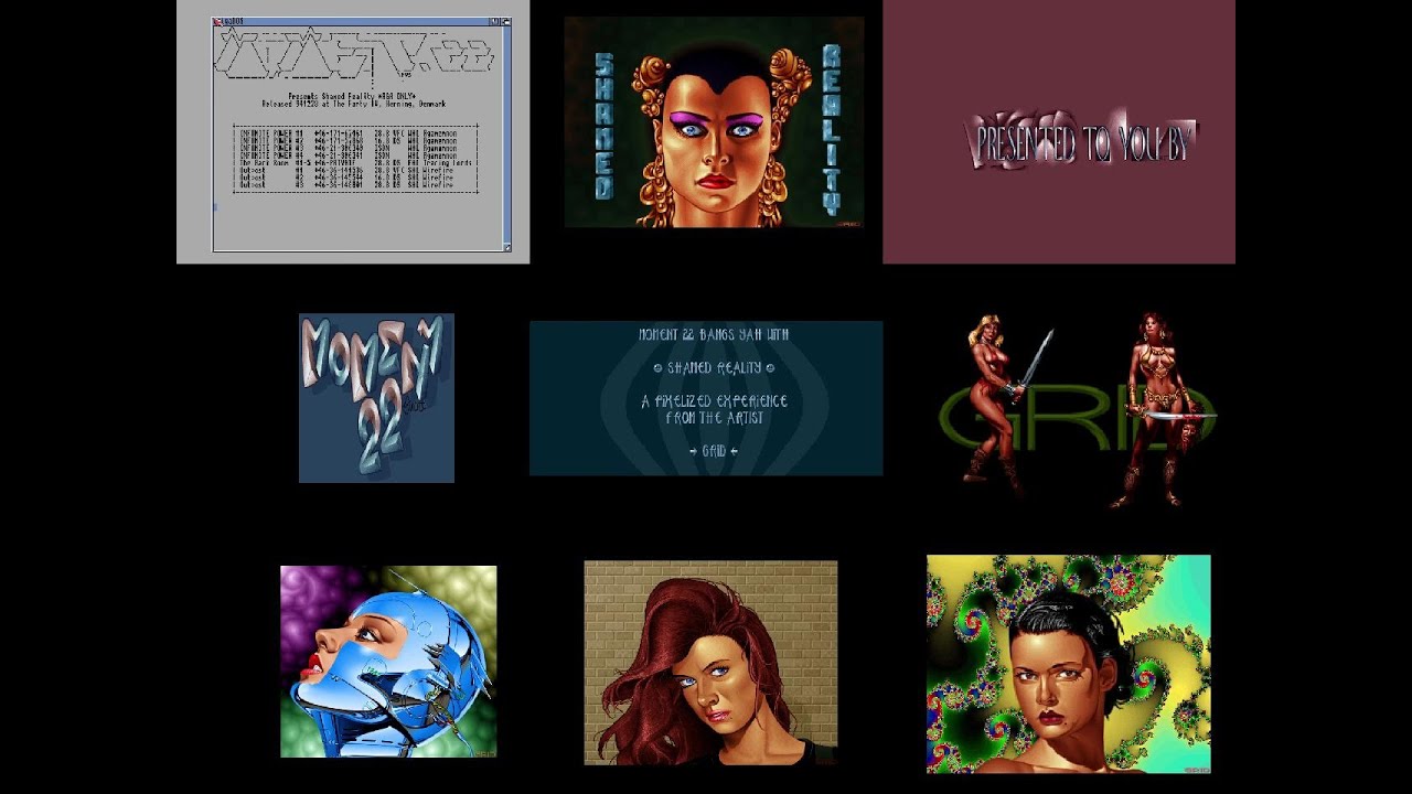 AMIGA-Demo "Moment 22: Shamed Reality (Slideshow)" - YouTube