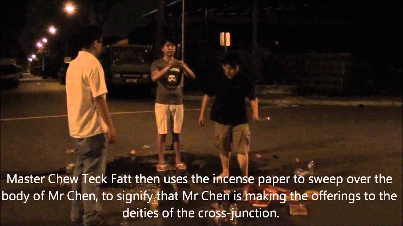Mr Chen Crossroad ritual - YouTube