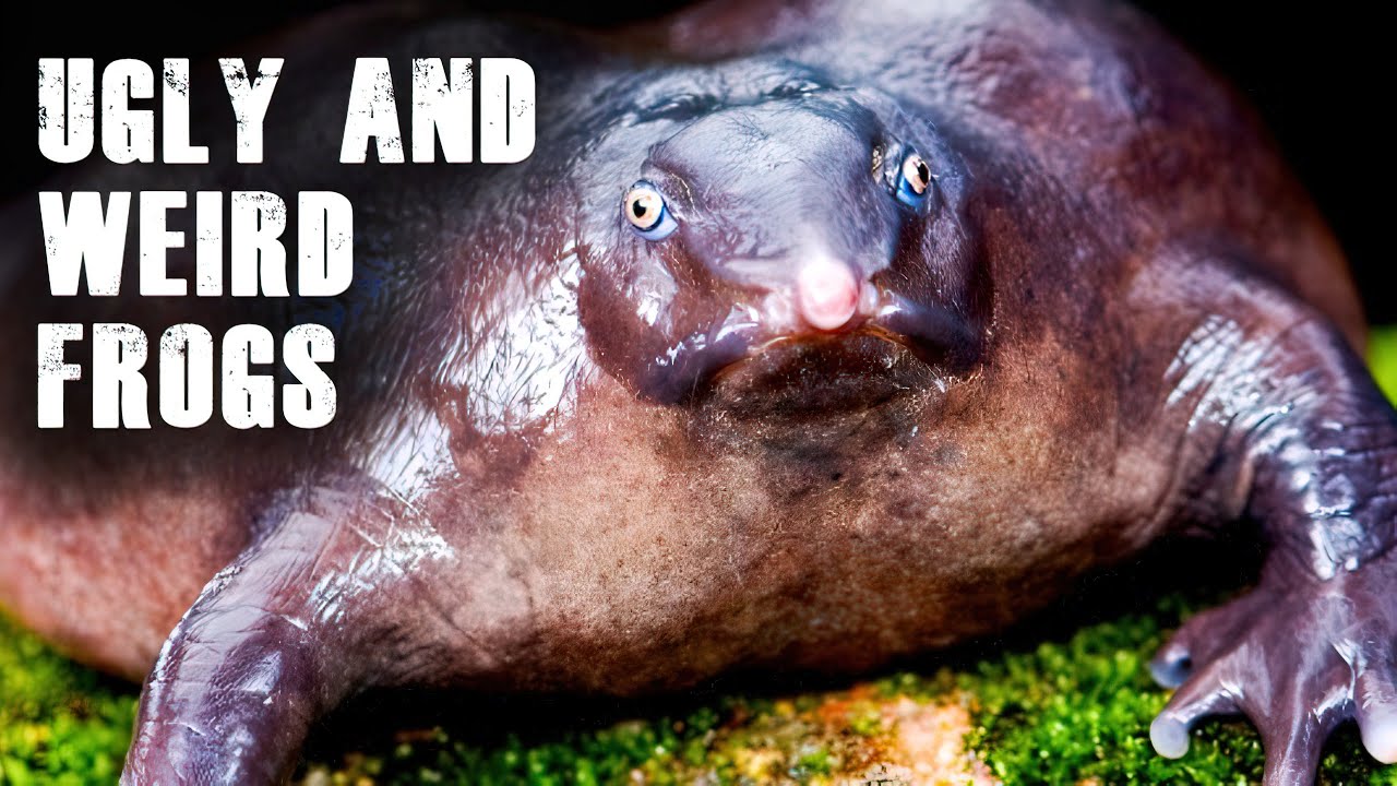 Meet the ugliest frogs in the world | These frogs really look weird - YouTube