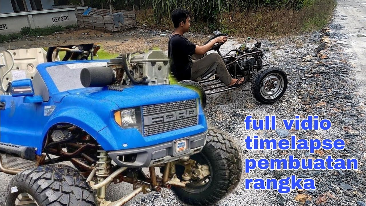 Proses pembuatan mobil mini, Gokart | full vidio timelapse - YouTube