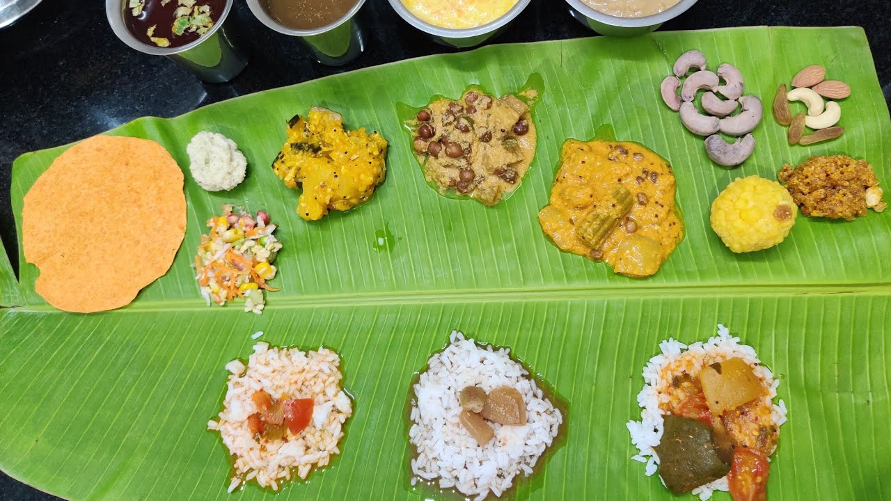 GSB Konkani meal. - YouTube