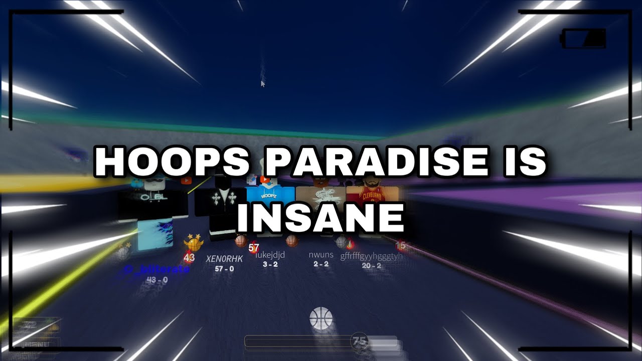 WE VSED A STAFF IN HOOP PARADISE - YouTube