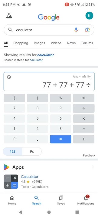 Calculator hack - YouTube