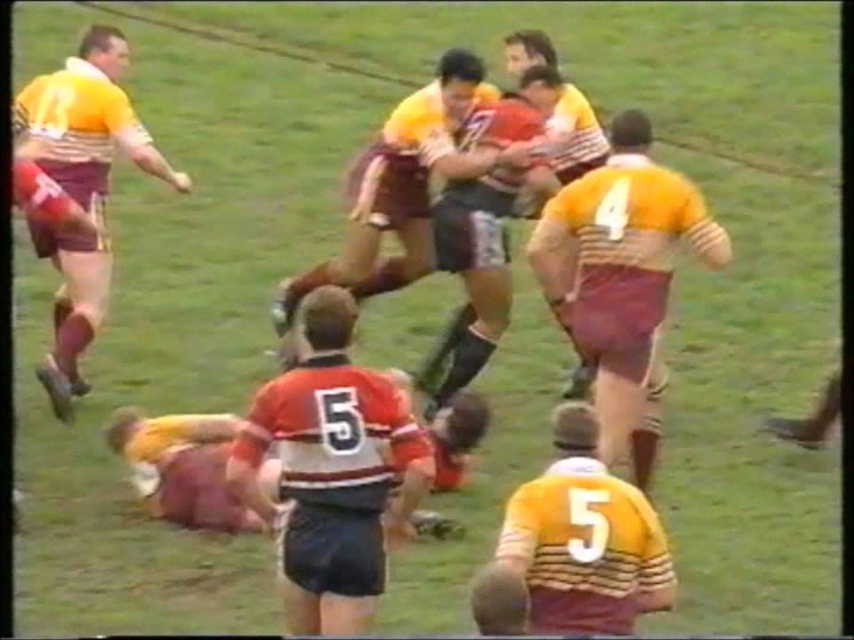Great NPC rugby tries 1994 - YouTube