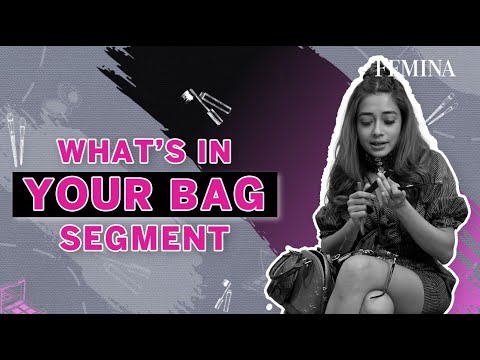 Here’s a look at what’s inside Tina Datta’s bag as the actor sits down with Femina
