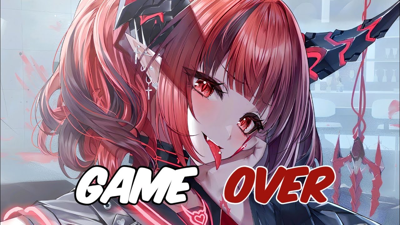Nightcore - Game Over, (Lyrics) - YouTube