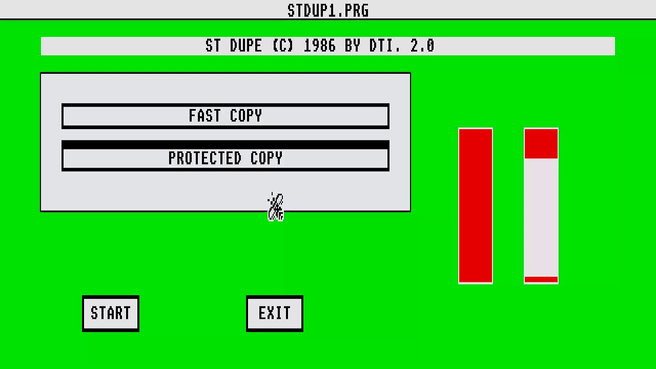 ATARI ST COPIER ST DUPE v2 0 By DTI In 1986 Copy Programs 3 19xx 3 Copy ...