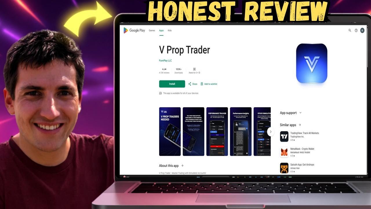 V Prop Trader Review Legit Trading App or Scam Truth Revealed - YouTube