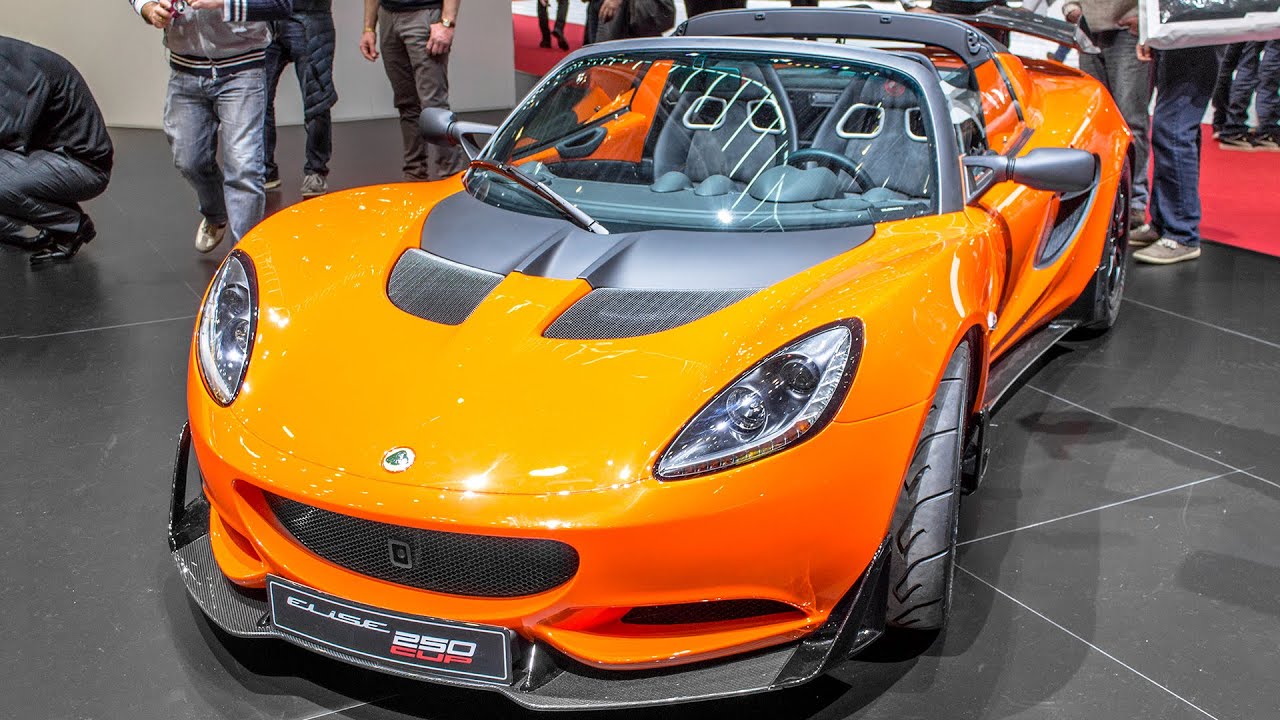 LOTUS ELISE CUP 250 S3 - GENEVA MOTOR SHOW 2016 HQ - YouTube