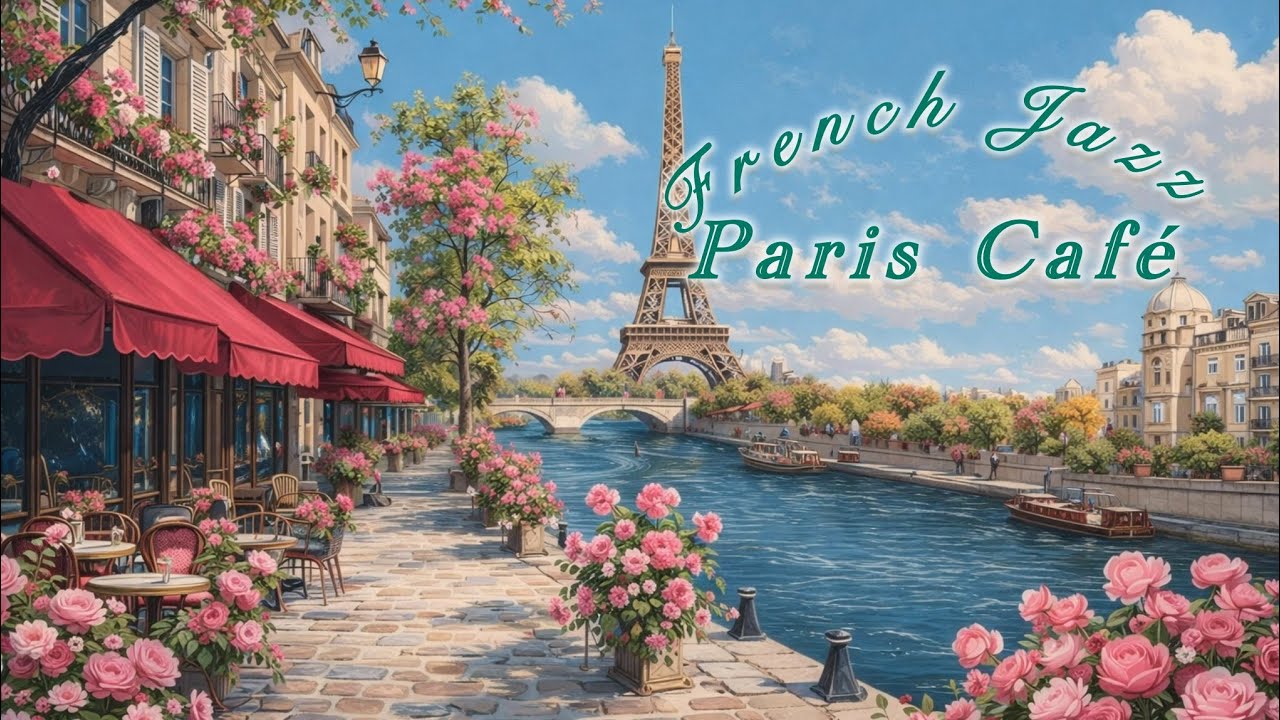 Paris Café Jazz ☕ Soft French Instrumental | Somewhere in Europe - YouTube