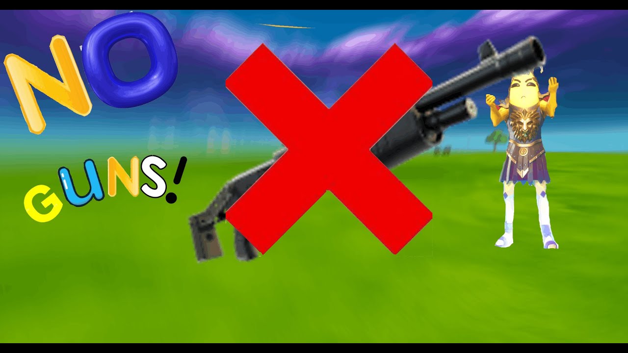 Fortnite without guns! - YouTube