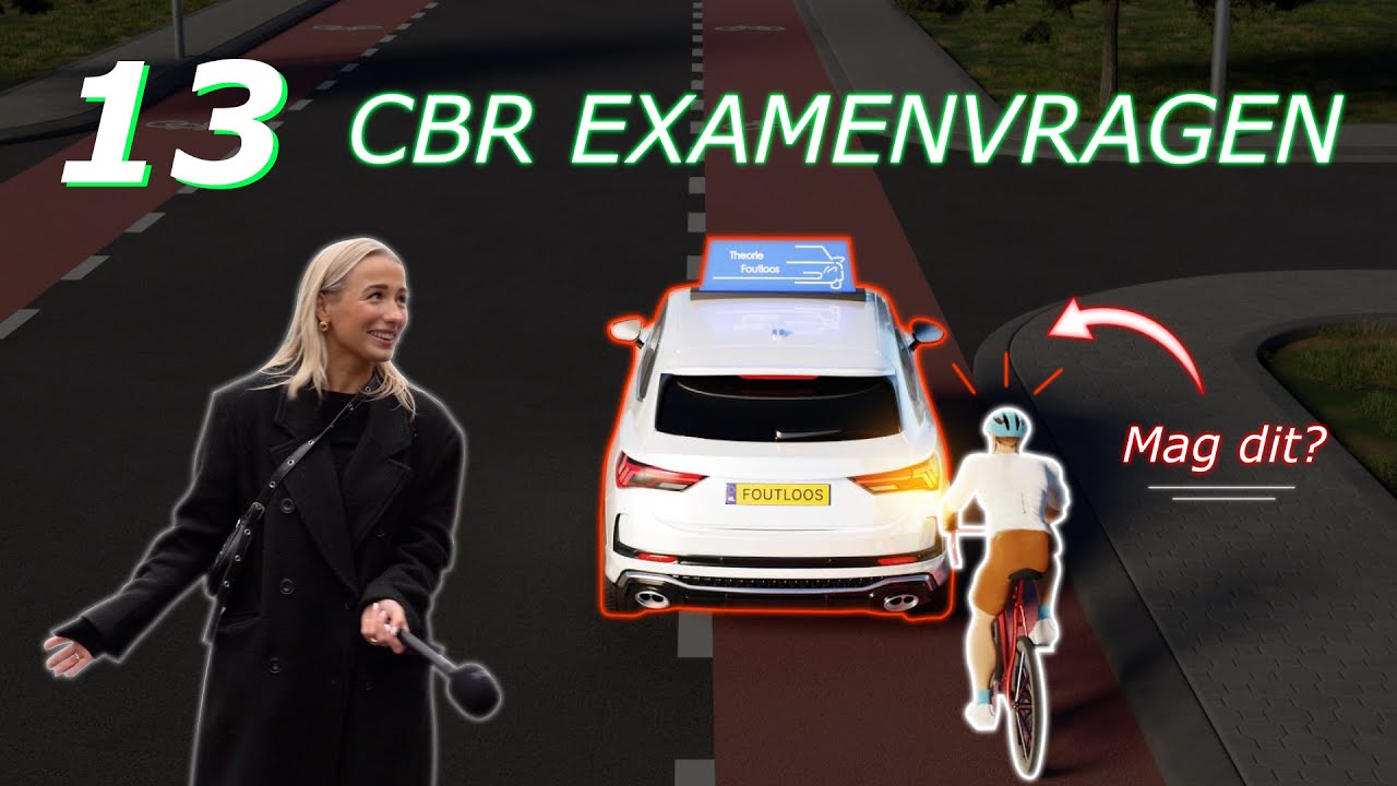Nieuwe CBR auto theorie vragen April 2024 - YouTube
