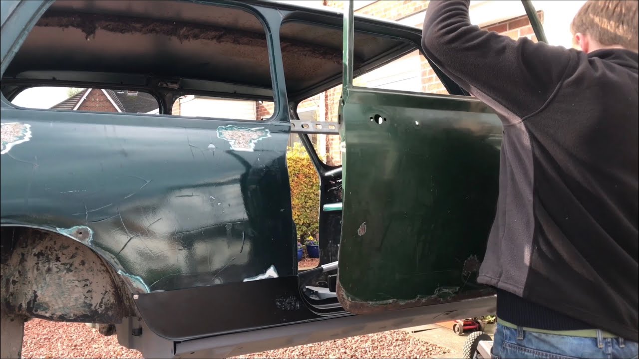 Classic Mini Mk1 Conversion - Mk1 door fitted FIRST TIME! - Part 8 ...