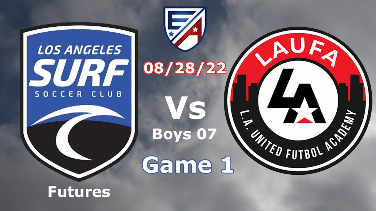 August 28, 2022 - Game 1 LA Surf EA Futures Vs LAUFA EA - B07 - YouTube