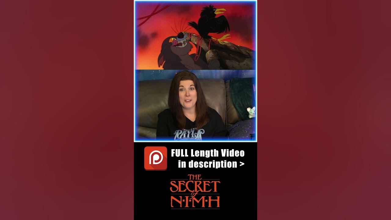 The Secret of NIMH 🐀🐭 REACTION Teaser 1 (NEW FULL Length Video in ...