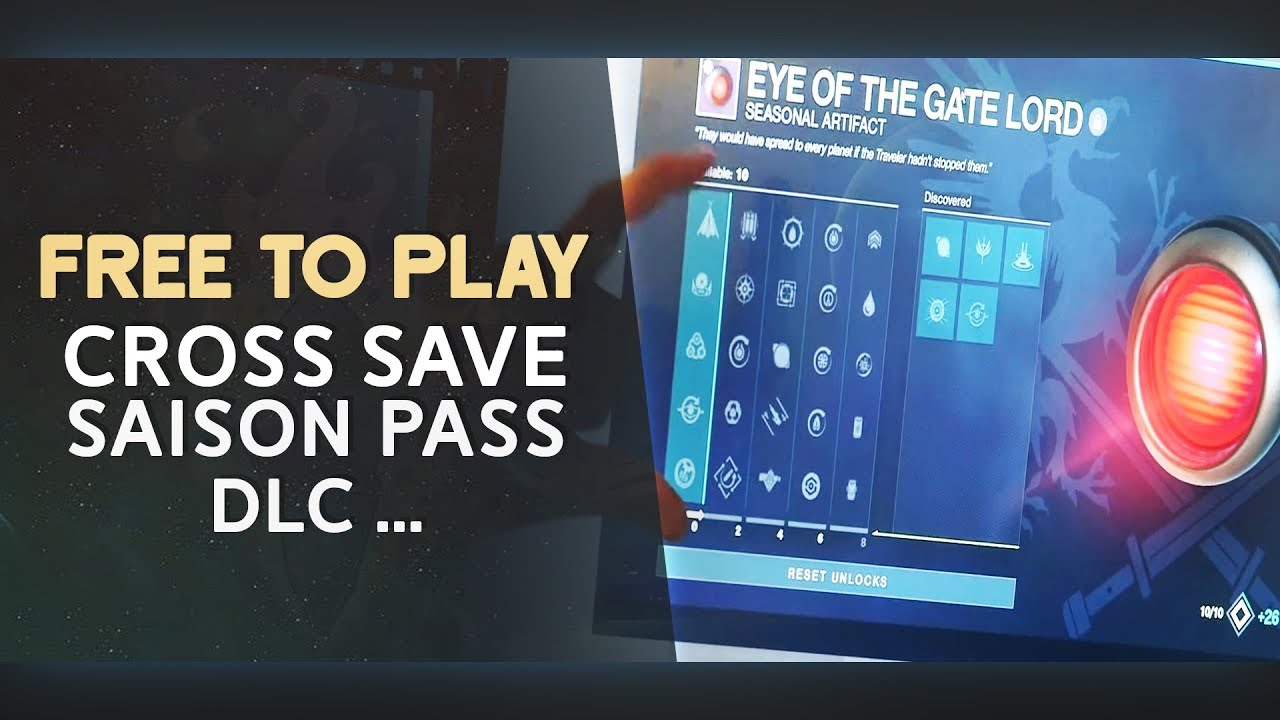 Destiny 2 | Free to play, cross save, DLC, nouveaux exotiques, ... NEW ...
