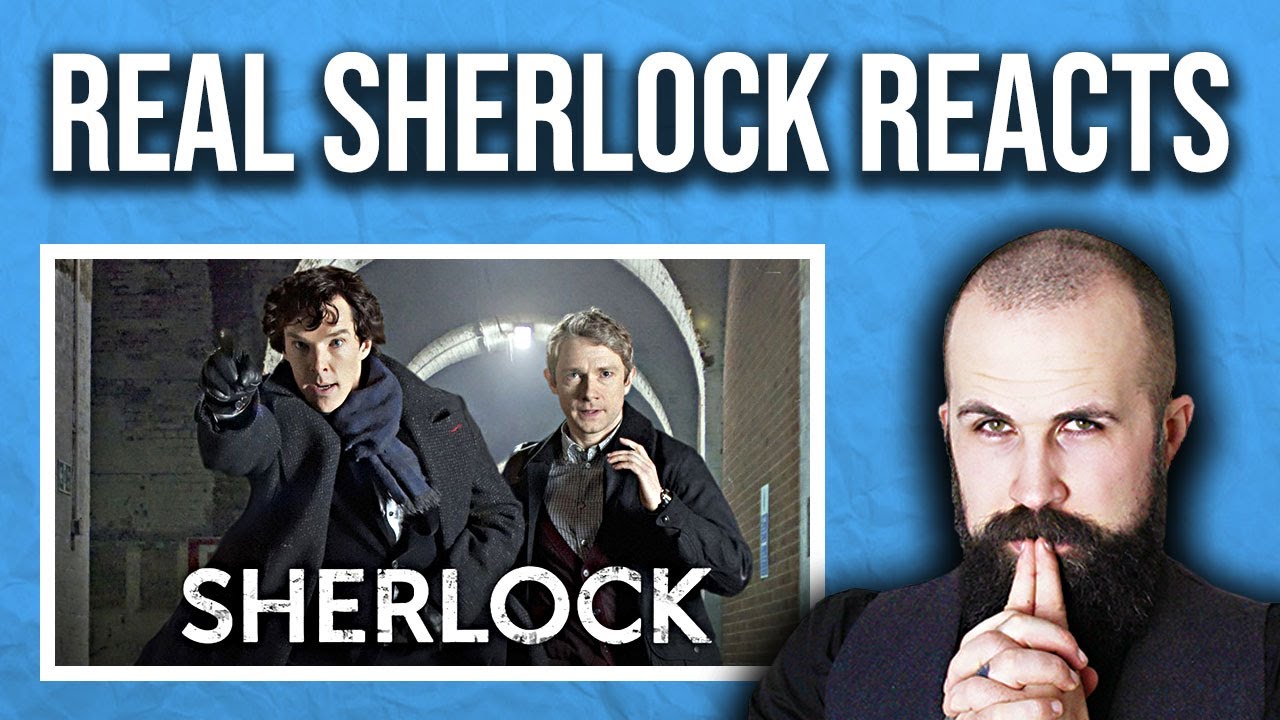 Real Life Sherlock Reacts To Sherlock - YouTube