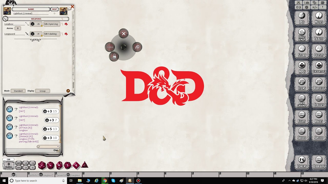 Quick Tutorial For Using Fantasy Grounds - YouTube