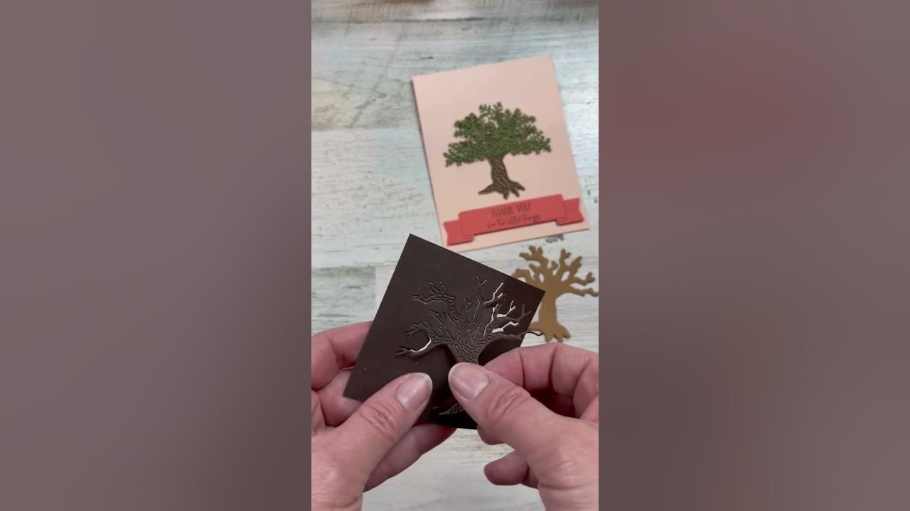 What’s my favorite way to adhere intricate die cuts? #cardmakingtip #cardmaking - YouTube