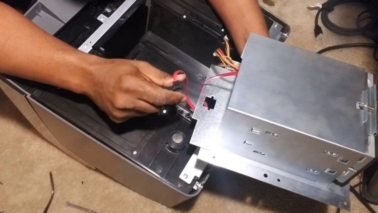 Replace Cd DVD Drive On Primera Bravo 4102 Tutorial - YouTube