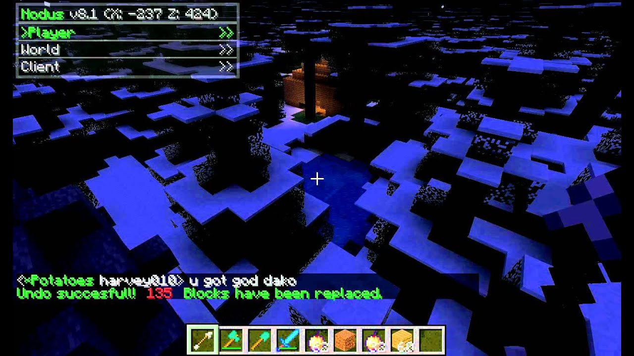 Minecraft Plugin:Voxel Sniper Tutorial - YouTube