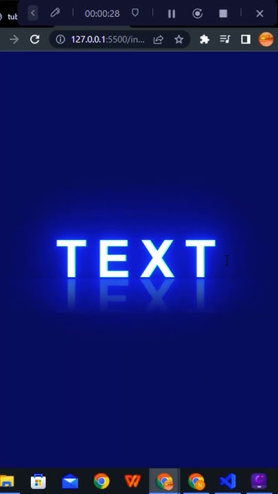 How To Create A Glow Effect In Html And Css Shorts Html Css Youtube