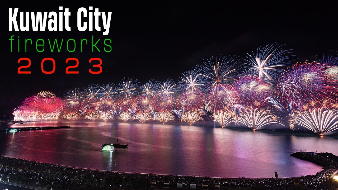 Kuwait City - Fireworks 2023 // Pre-Finale + Finale - YouTube