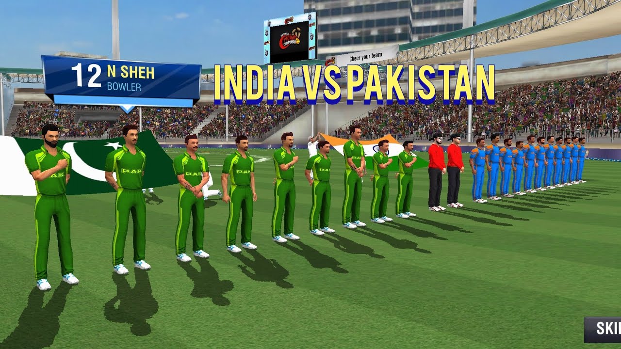 India vs Pakistan live cricket match ICC World Cup game #1 - YouTube